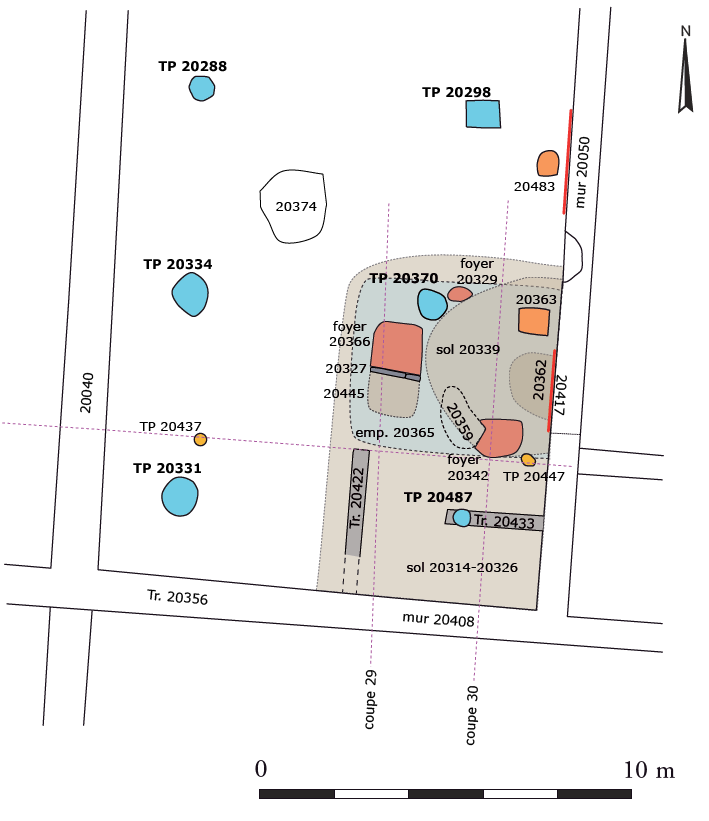 La pars rustica - Bulinei Villa